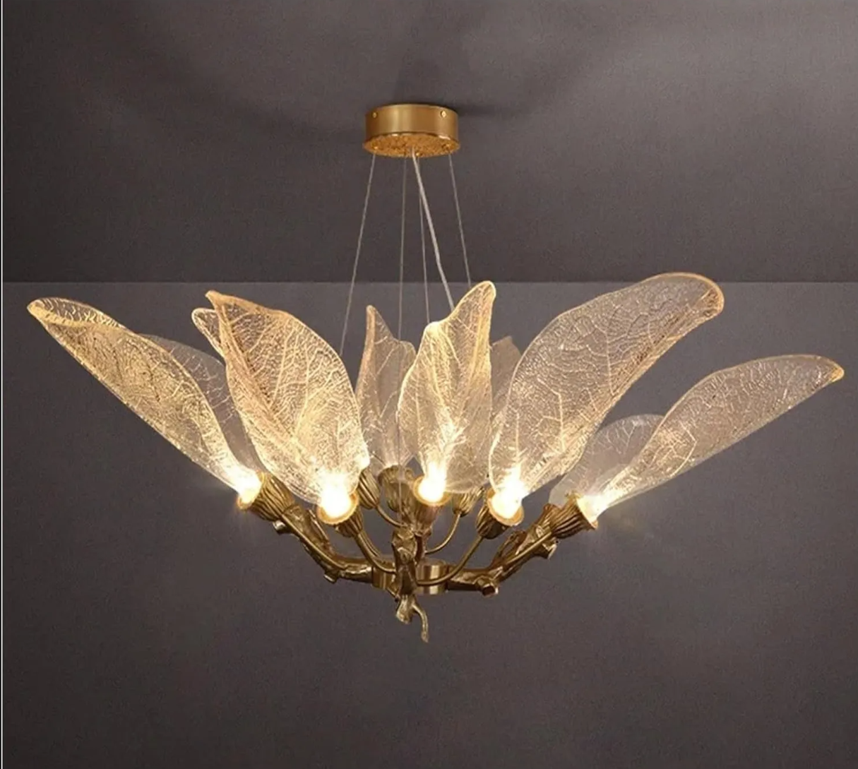 Encounter Leaf Ceiling Light,Modern Ceiling Light – Doublelighting