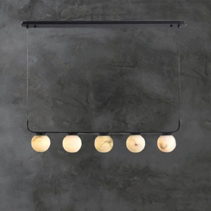 Alabaster Global Linear Chandelier,Alabaster Chandeliers – Doublelighting